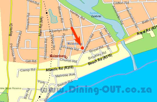 Muizenberg South Africa Map Chamomile Cottage 2 Muizenberg, South